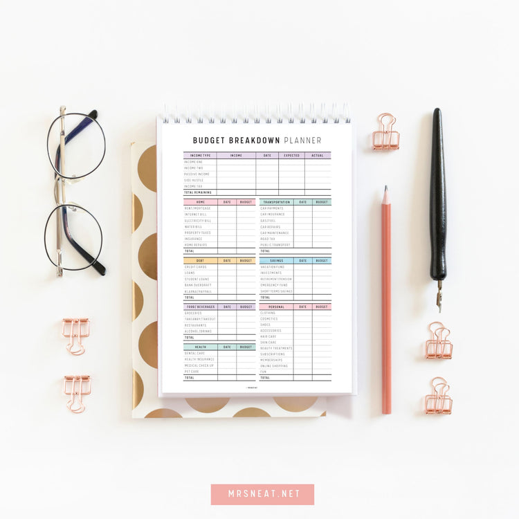 Digital vs. Paper: Which Budget Planner is Right for You? – mrsneat
