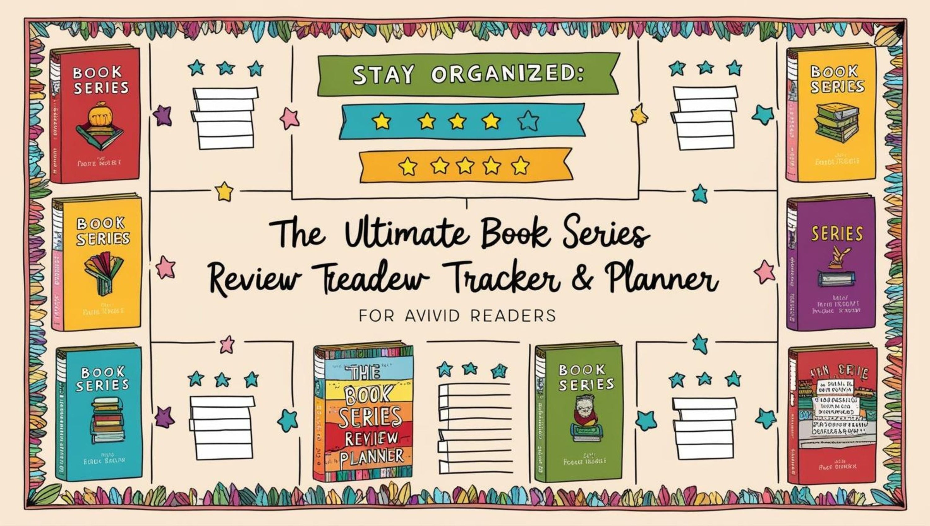 Stay Organized: The Ultimate Book Series Review Tracker Printable Plan ...