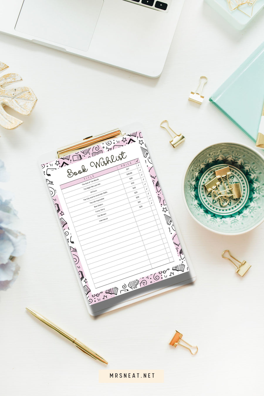 Printable Planner | Instant Download – mrsneat