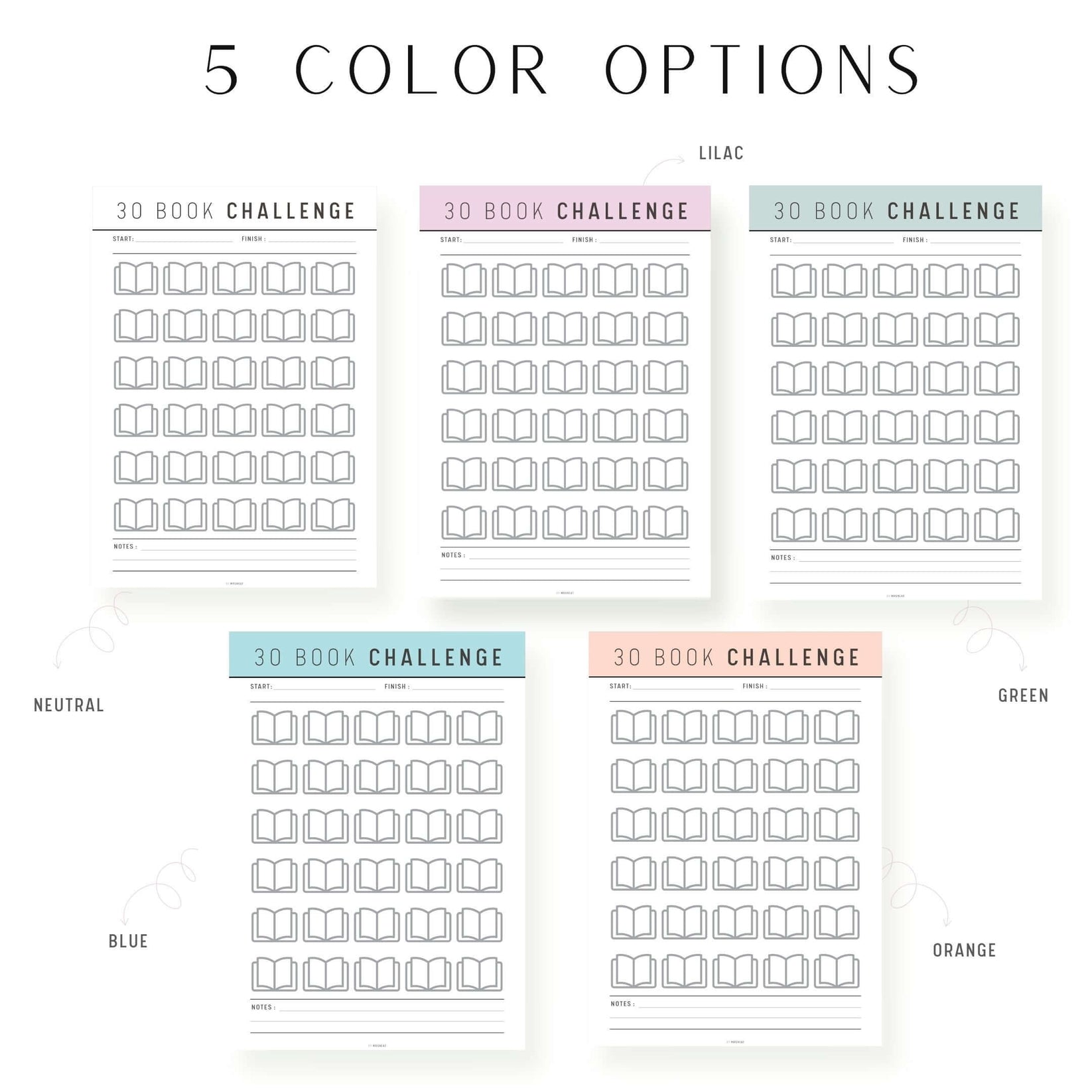 30 Book Challenge Pdf - M233 – mrsneat