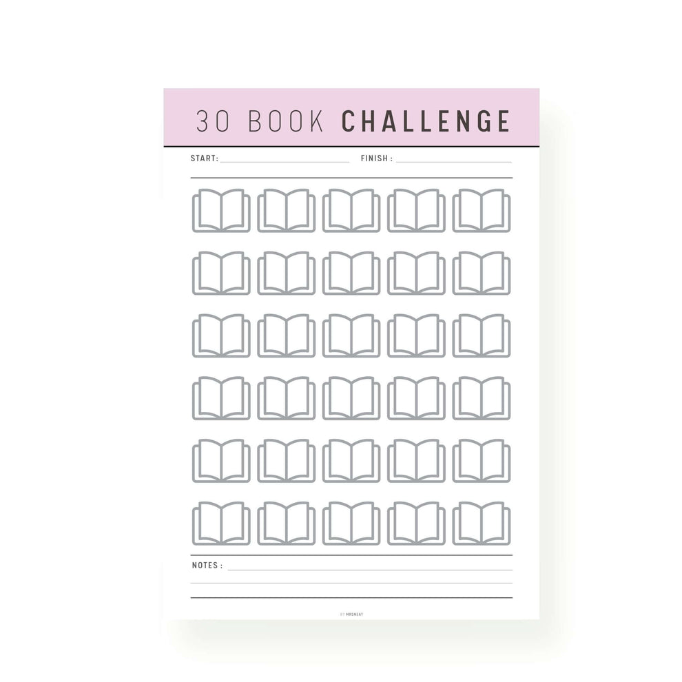 30 Book Challenge Pdf – mrsneat