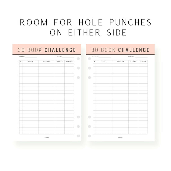 30 Book Challenge Pdf – mrsneat