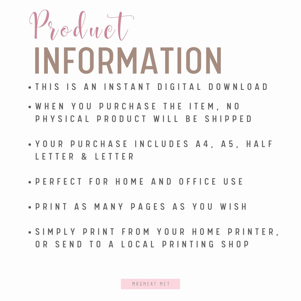 Coupon Code Tracker Printable - M193 – mrsneat