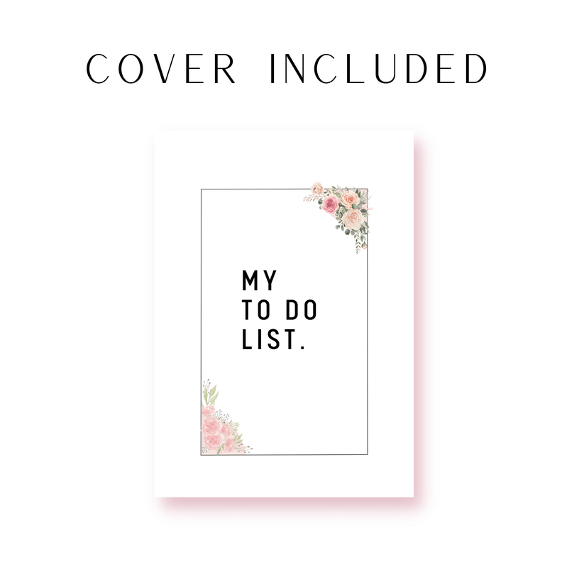 Floral To Do List Planner Printable Bundle – mrsneat