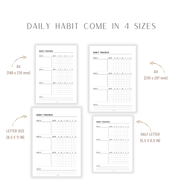 Ultimate Habit Tracker Bundle – mrsneat