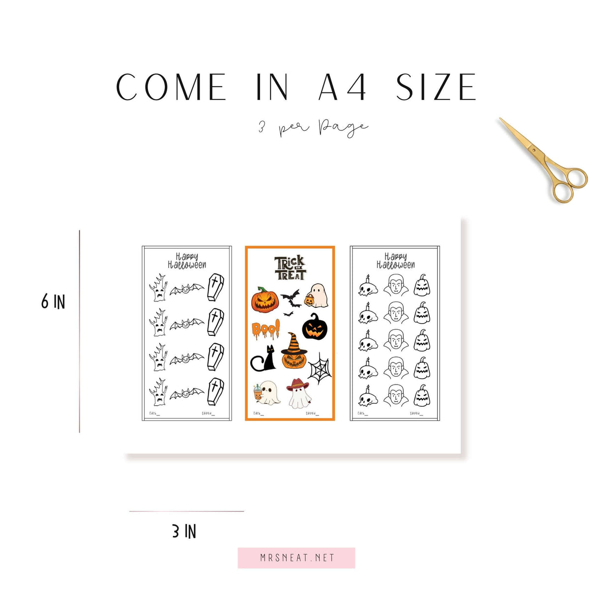 Halloween Savings Challenge PDF – mrsneat