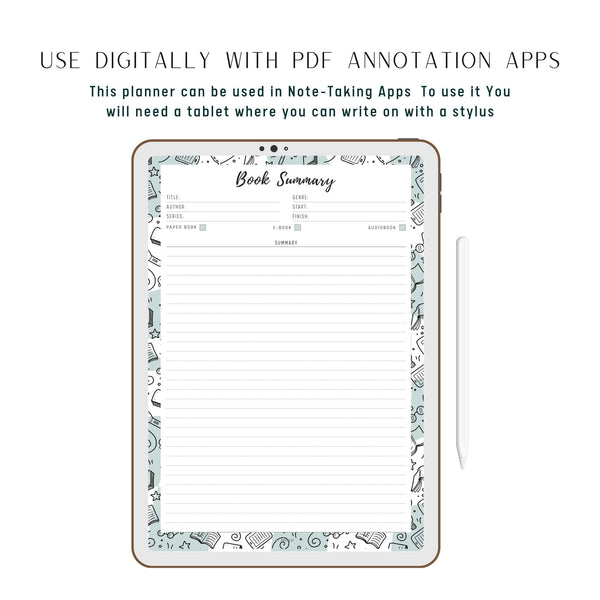 Book Summary Template Printable - M428 – mrsneat