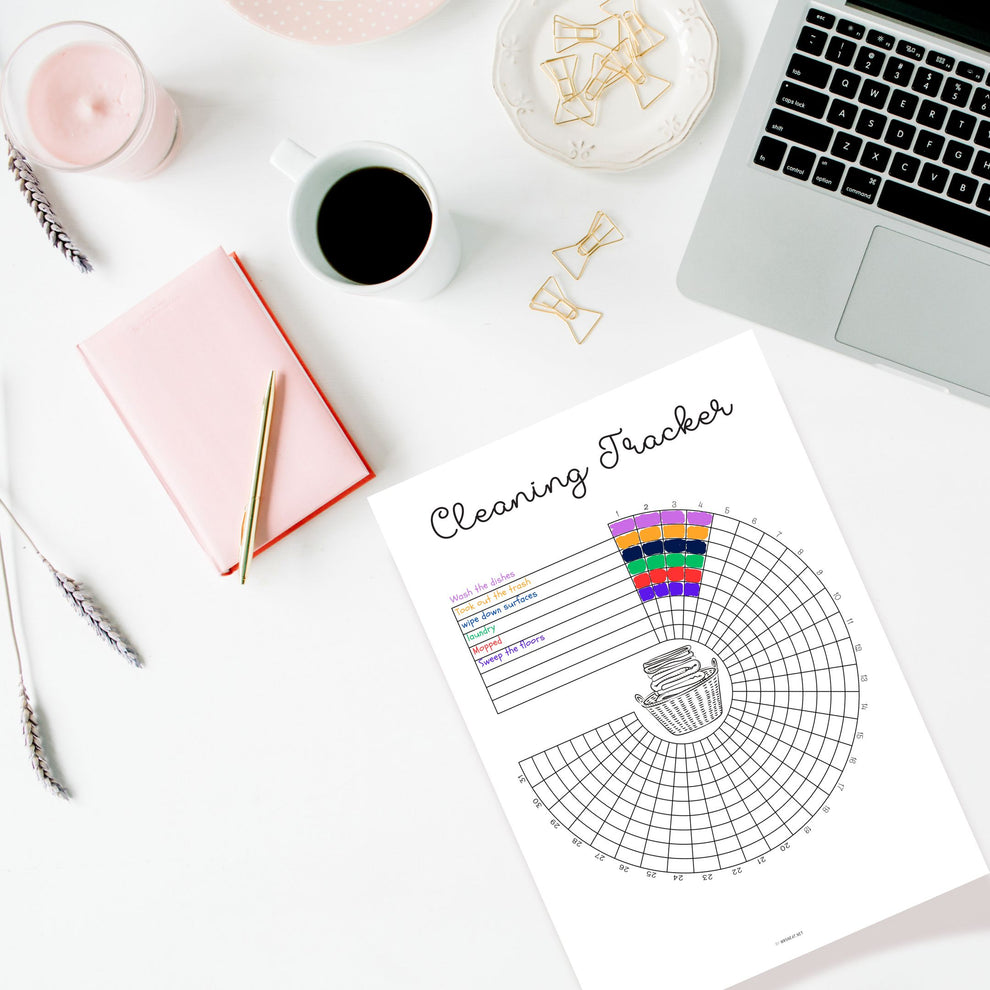 Cleaning Tracker Printable - M543 – mrsneat