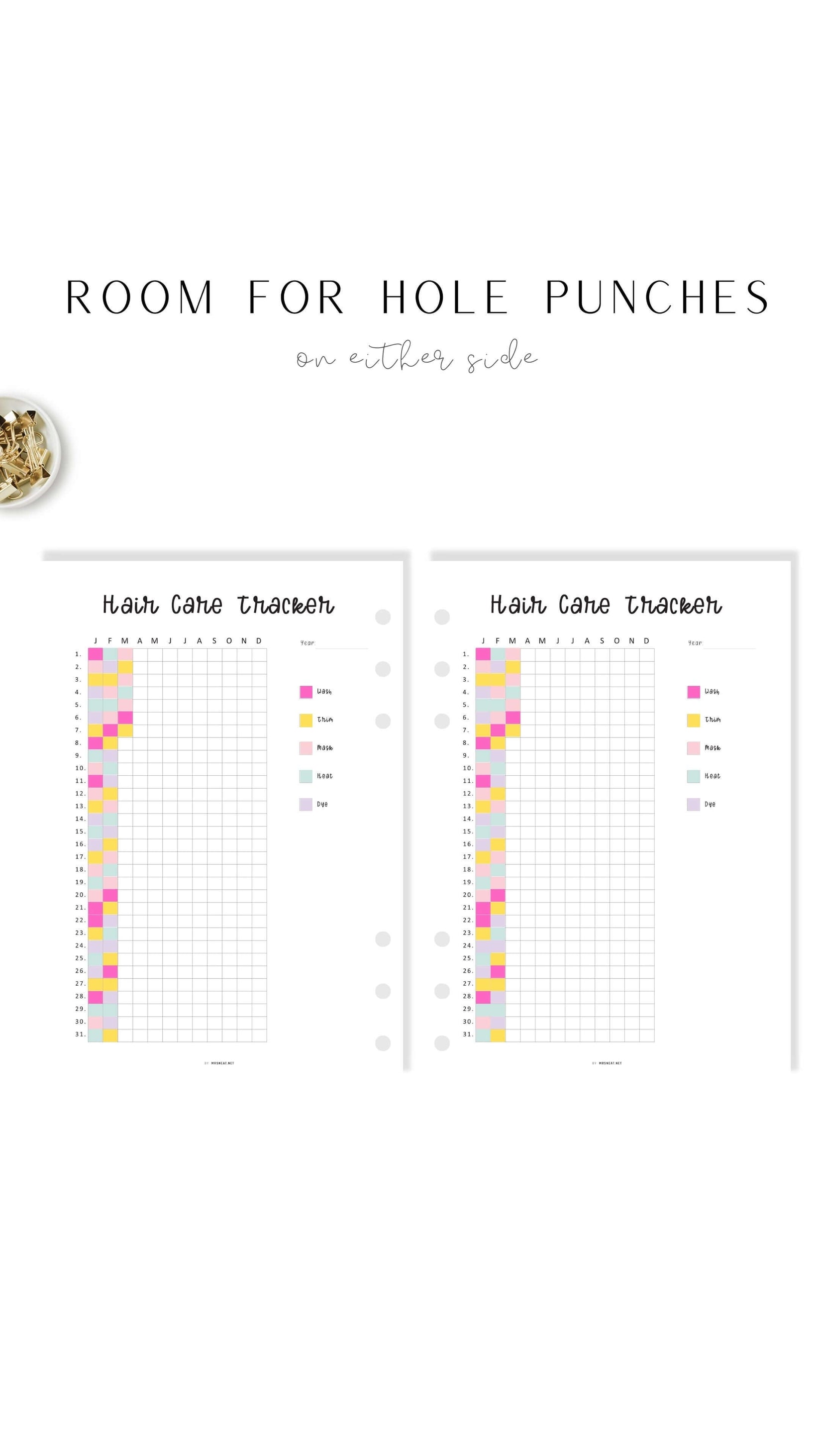 Hair Care Tracker - M350 – mrsneat