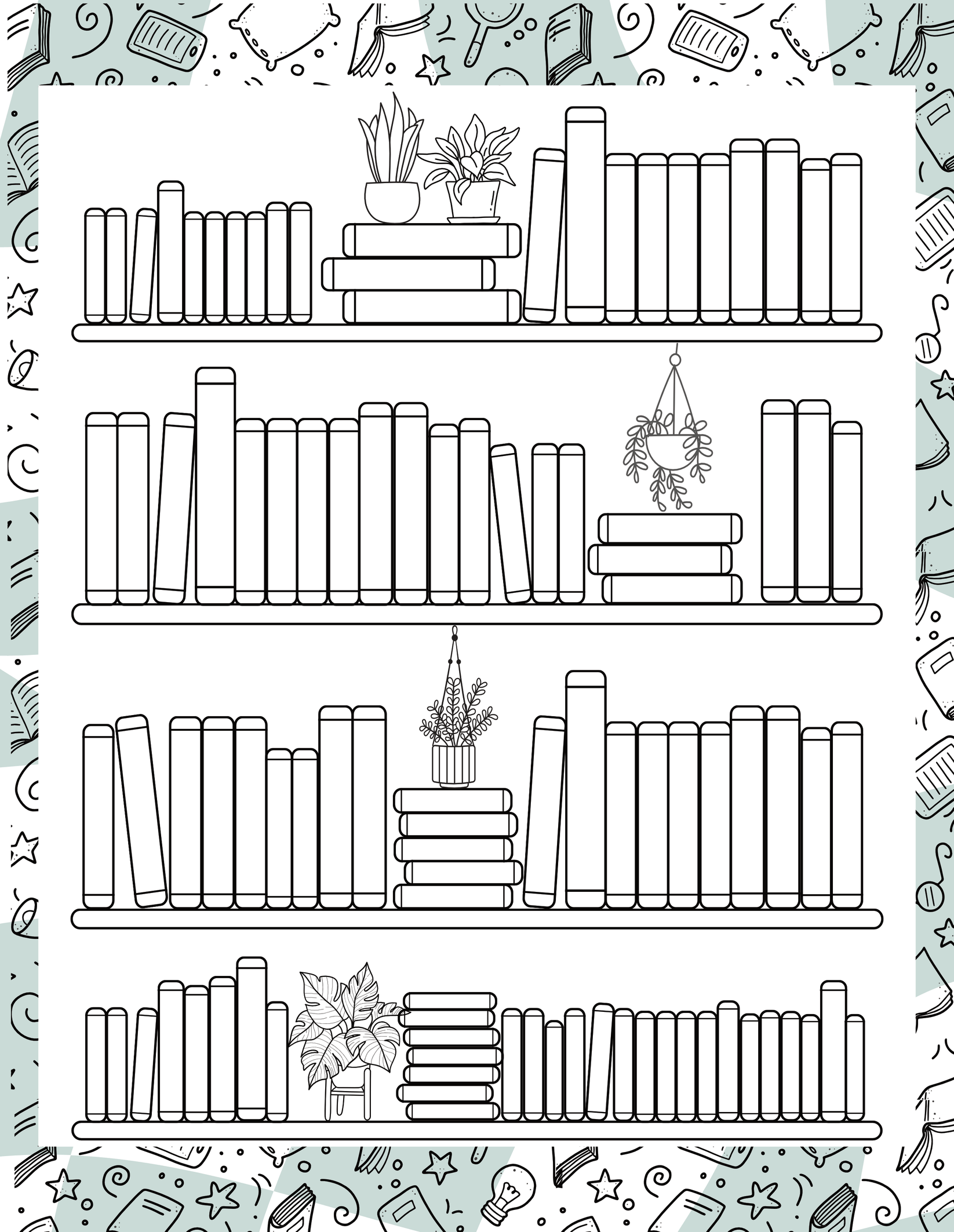 50 & 100 Bookshelf Reading Tracker – mrsneat