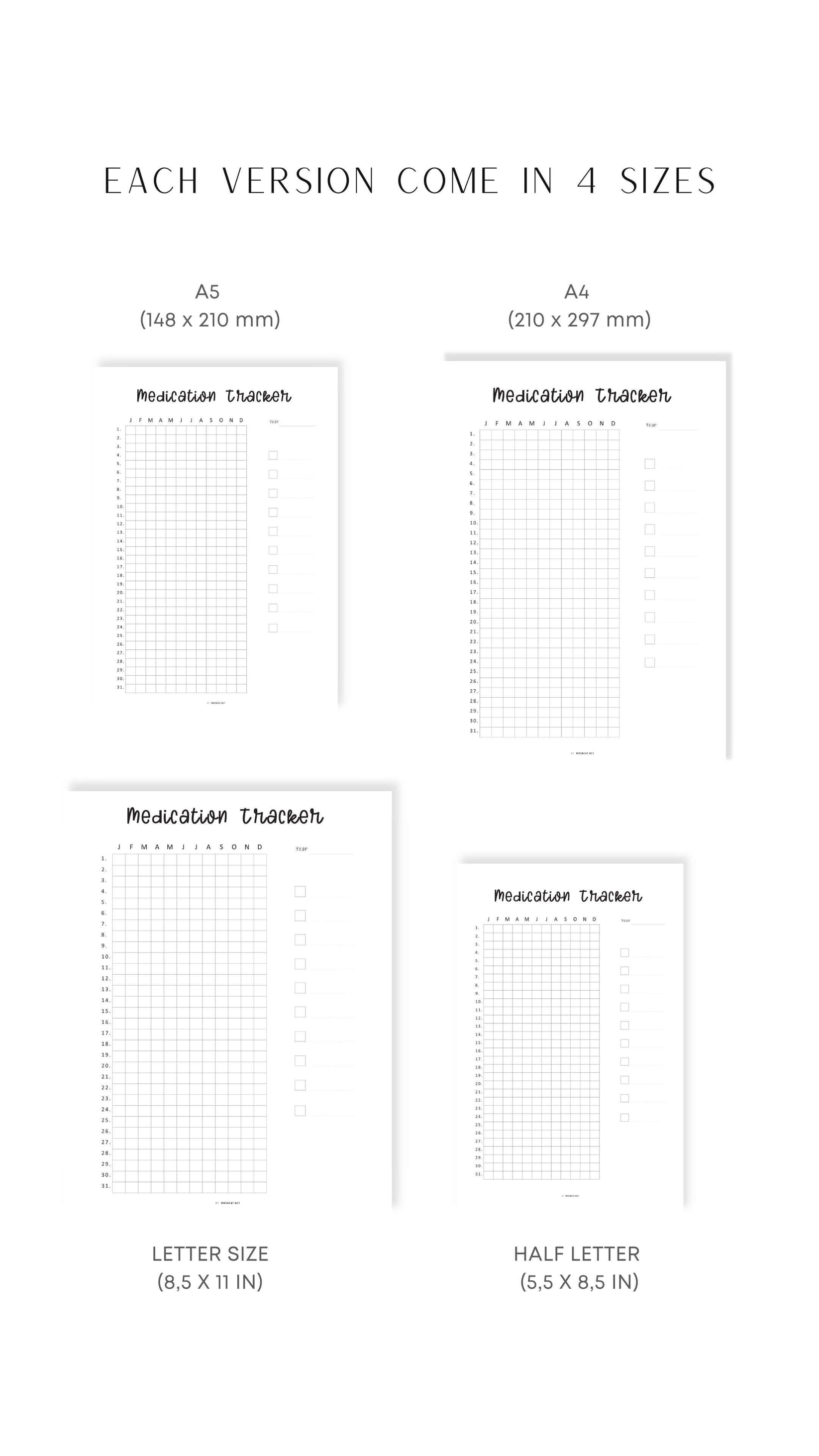Medication Log Template Printable – mrsneat