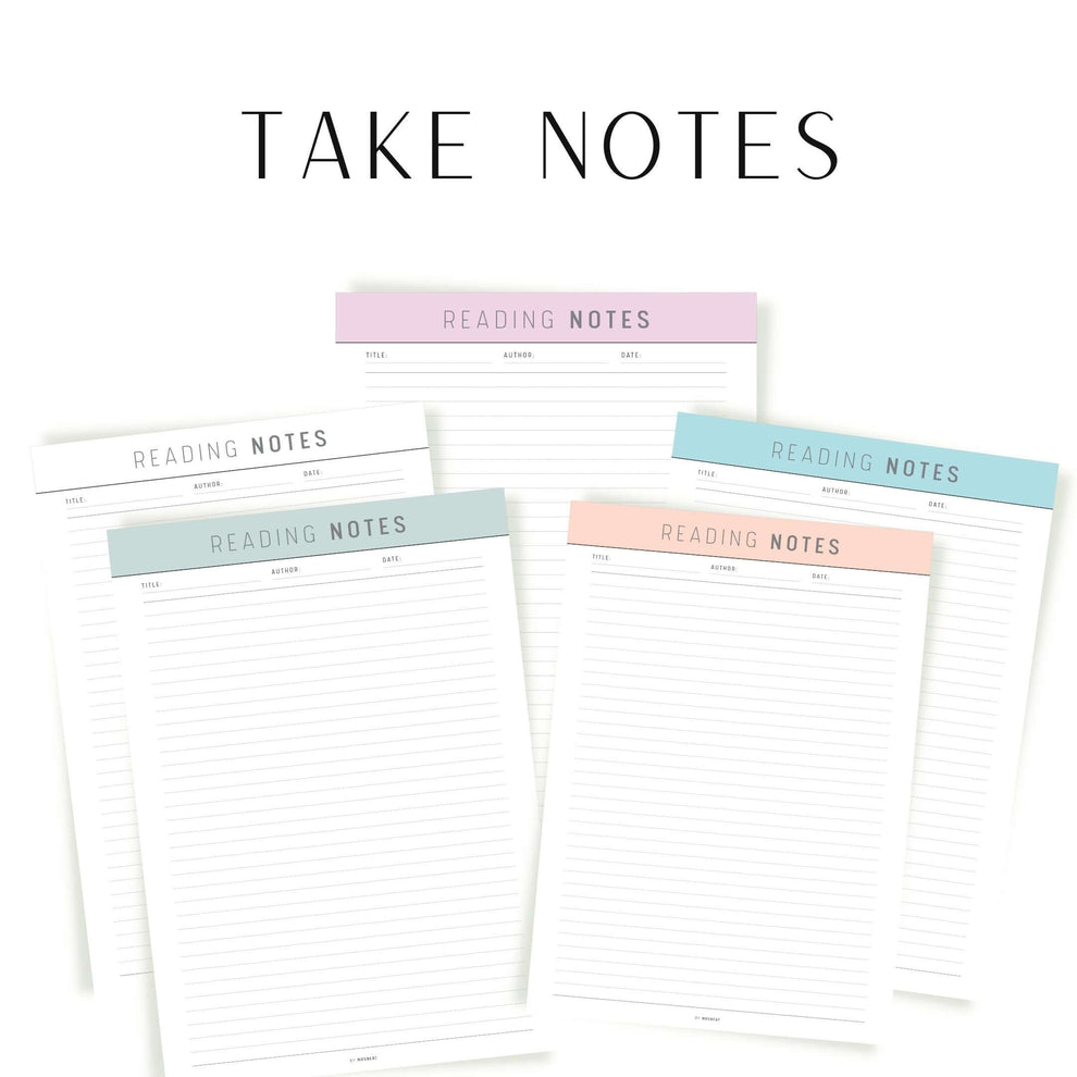 Ultimate Reading Journal Bundle – mrsneat