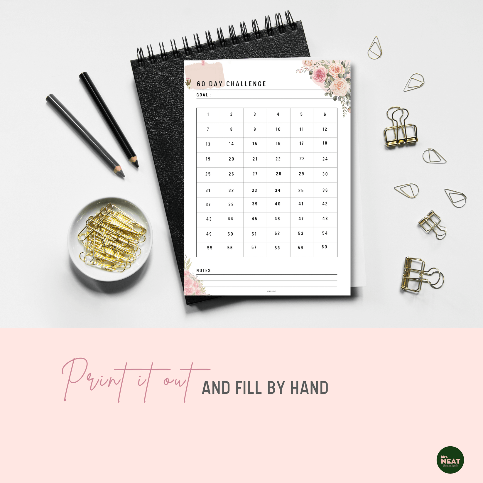 Floral 60 Day Challenge – mrsneat